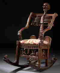 246: Furniture, skeleton rocking chair - Jun 23, 2009 | Jackson's ...