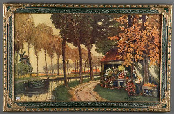 After Louis Seybold A Lithograph Print