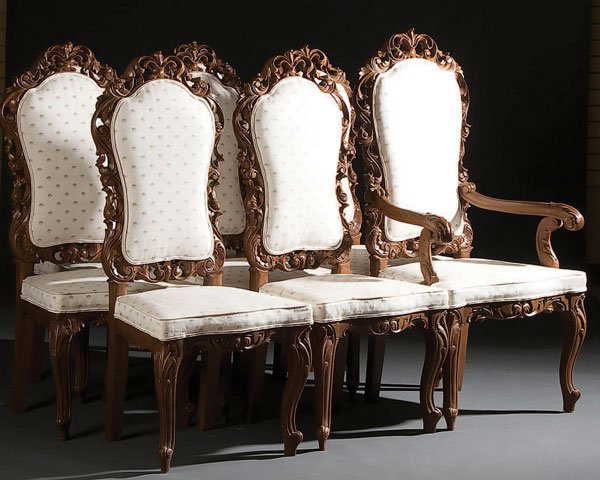 1046: ROCOCO REVIVAL DINING ROOM SET