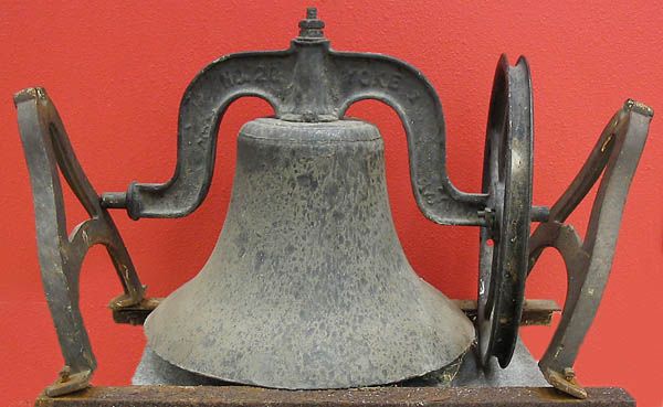 A Good Cast Iron Bell, C. 1900, No. 26 Yoke, Com