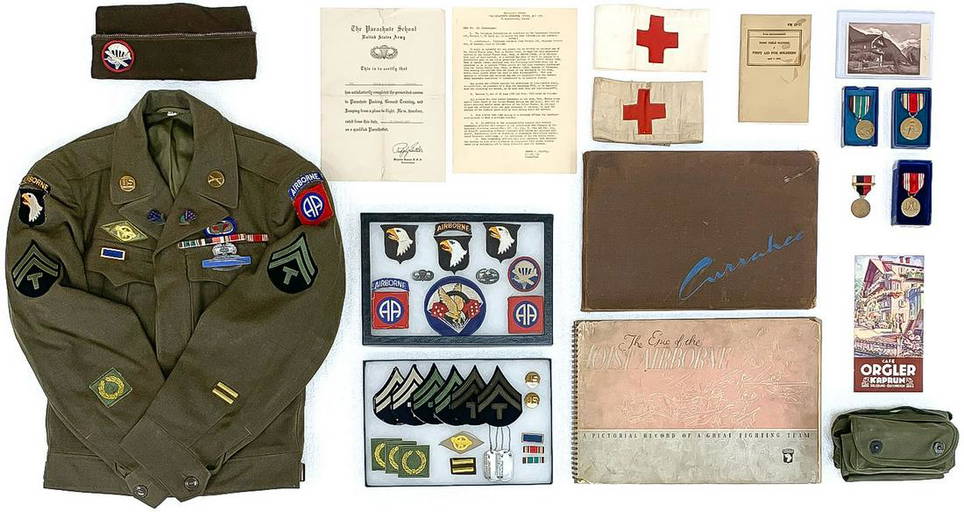 GREAT NAMED WWII 506th PIR 101ST AIRBORNE MEDICS - Sep 22, 2021 ...