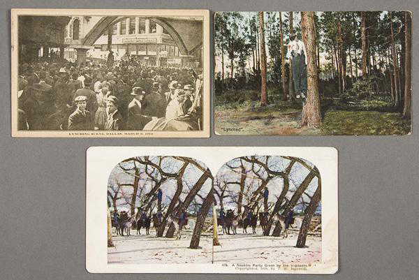 111: BLACK MEMORABILIA: LYNCHING POSTCARD
