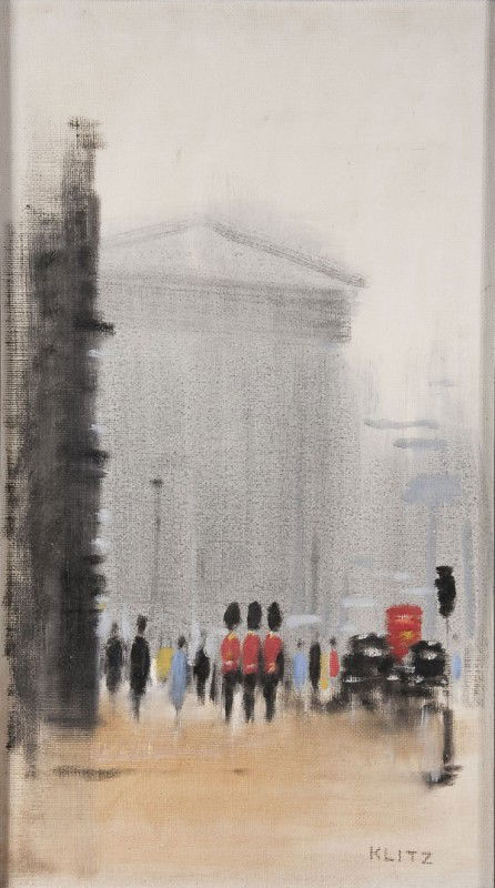 1457: ANTHONY KLITZ OIL PAINTING