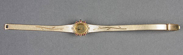 642: JULES JURGENSEN RUBY AND DIAMOND GOLD FILLED WATCH - Jul 26, 2011 ...