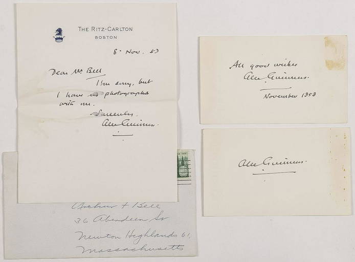 Star Wars Alec Guiness Signatures