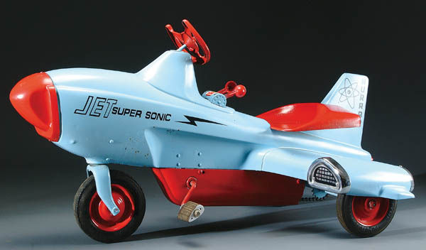 2: A MURRAY MODEL SUPER SONIC JET PEDAL PLANE presse