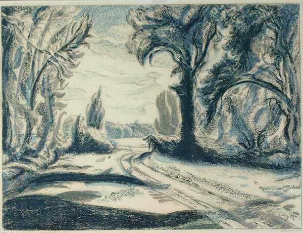 915: DWIGHT KIRSCH (American 1899-1981) "Hay Meadow Ro