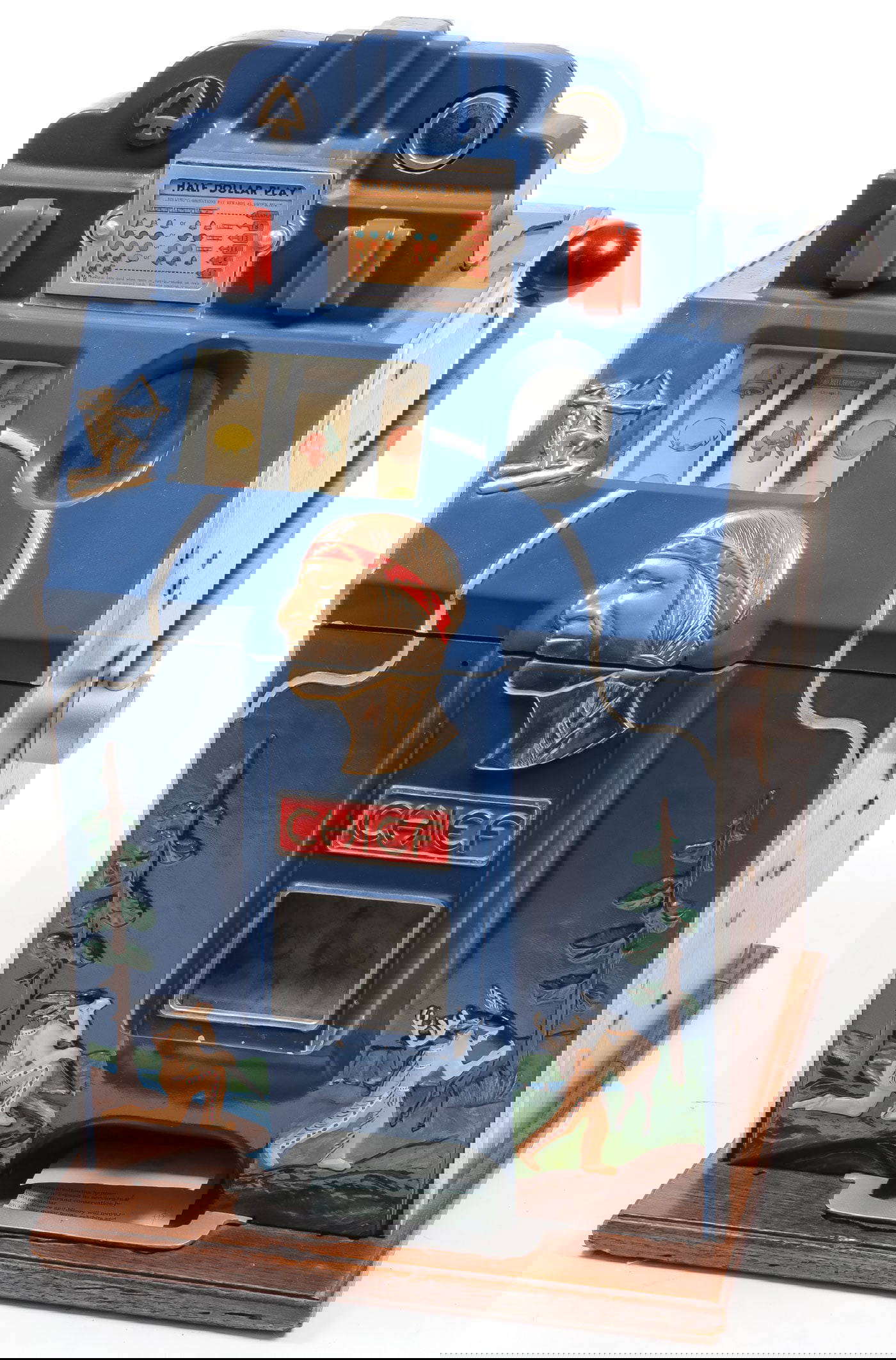 Jennings 50 Cent Chief Slot Machine Auction