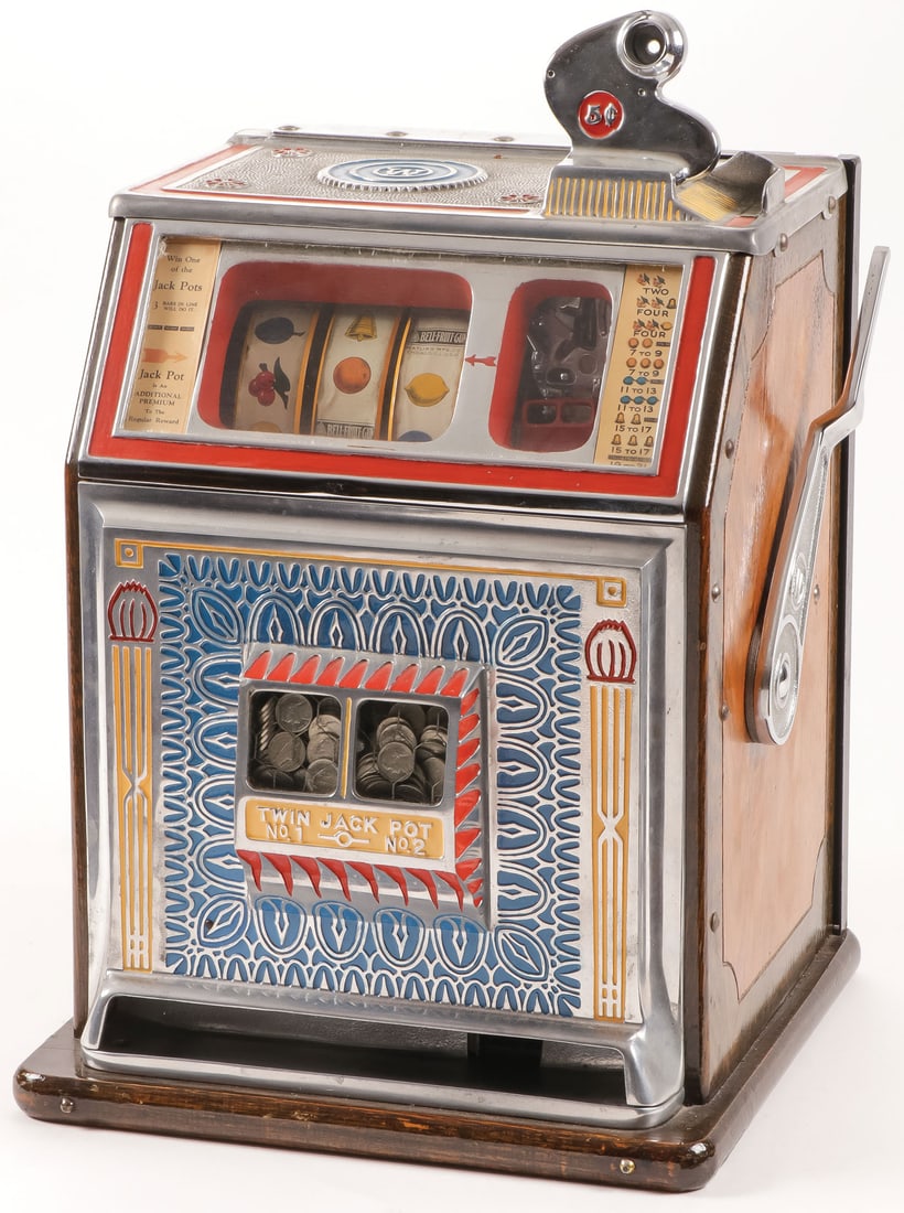 Watling 5 Cent Twin Jackpot Slot Machine Auction