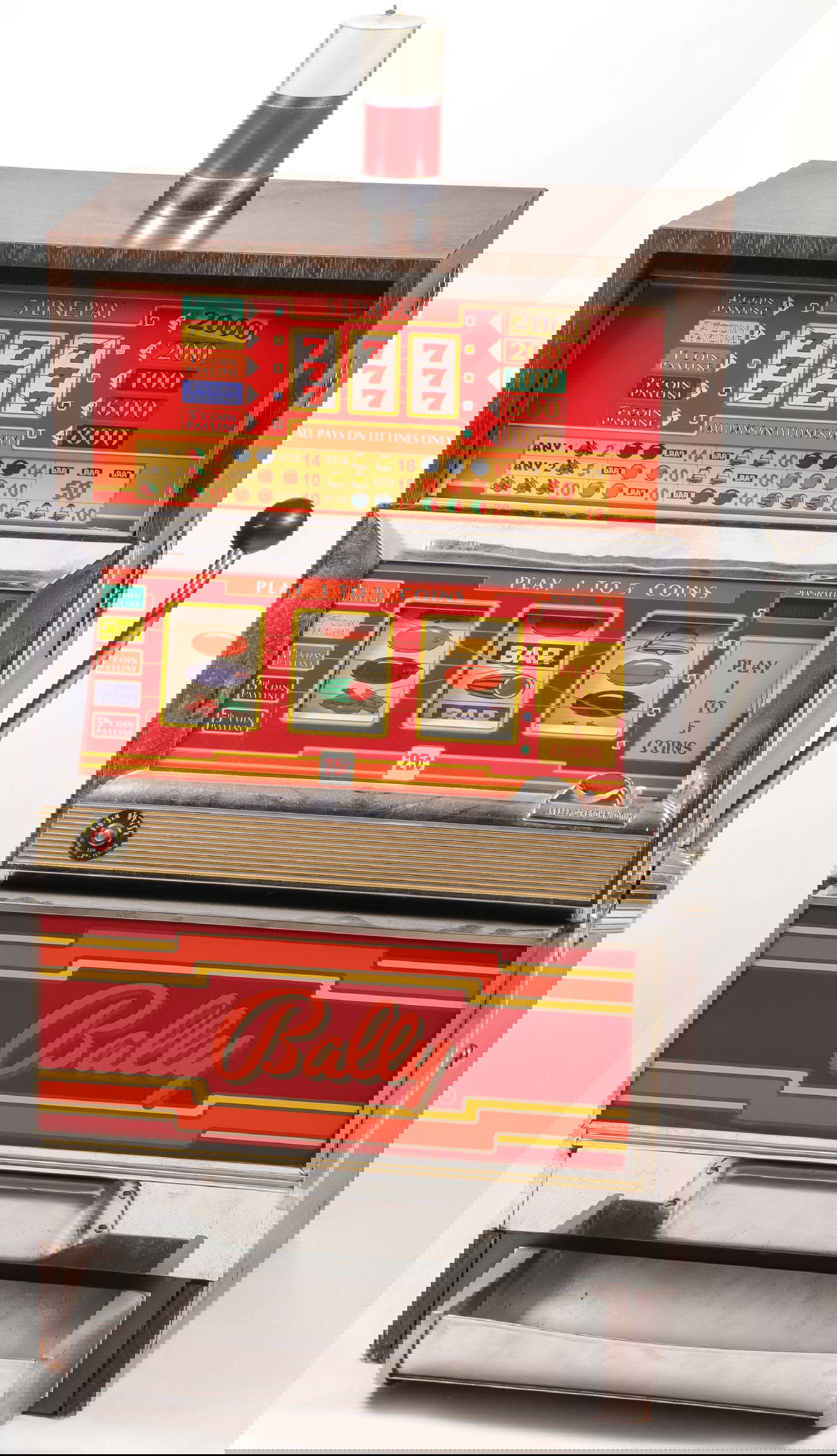 Bally 25 Cent Slot Machine Auction