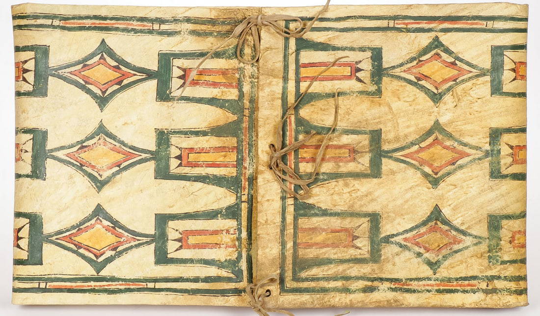 A Plains Parfleche Envelope, C. 1880 Auction