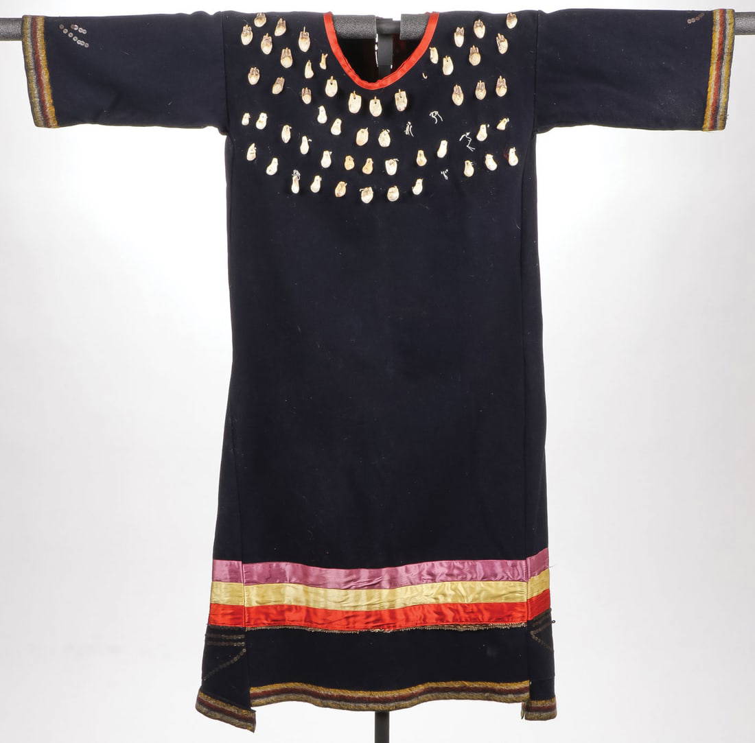 A Good Plains Woman's Elk Tooth Dress, C. 1890 Auction