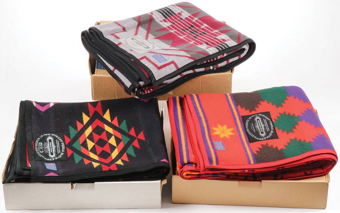 Three Pendleton Blankets Auction
