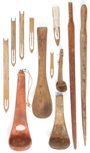 Native American Wood Utensils
