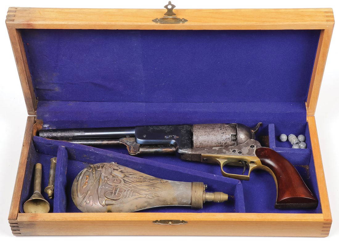 A Colt Walker Revolver Replica Auction