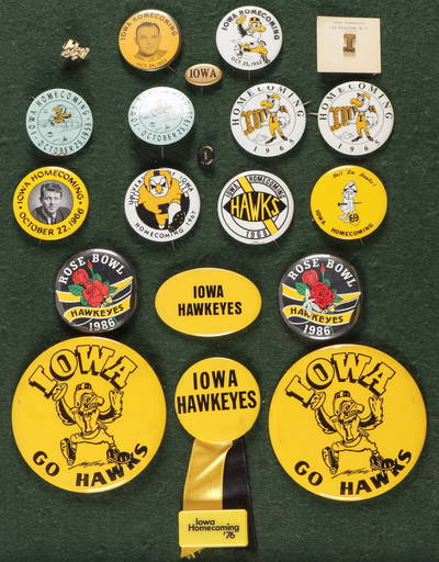 Vintage Iowa Homecoming Buttons & More
