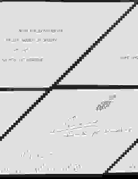 Duke And Duchess Of Windsor Signatures Auction