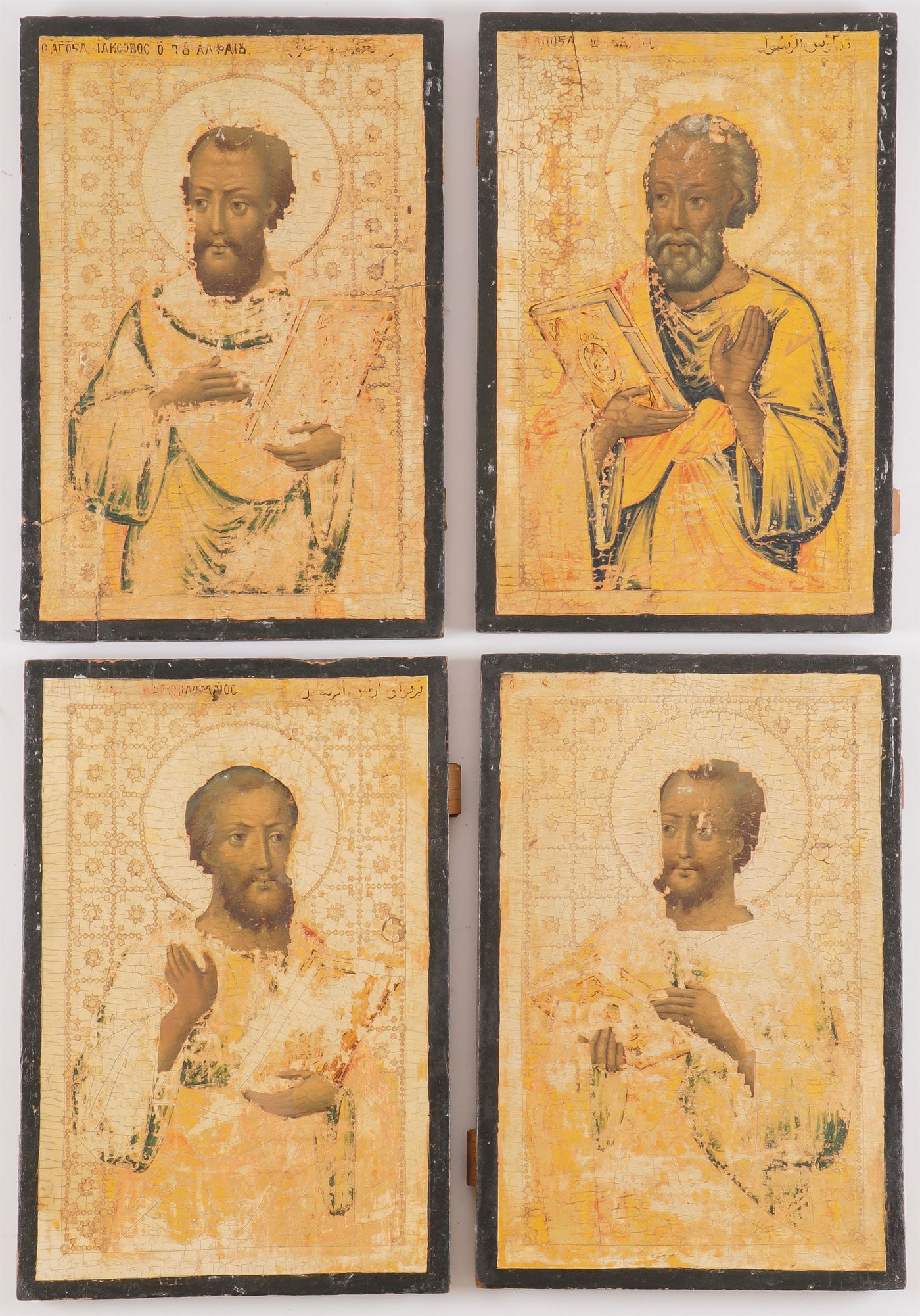 Four Melkite Icons, C. 1800 Auction