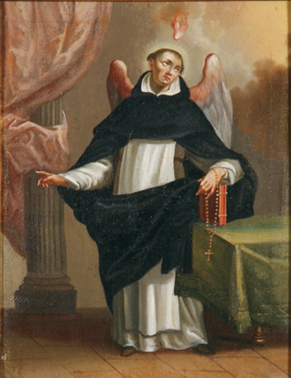 OLD MASTER OIL PAINTING, ST. VINCENT FERRER, 18TH C.