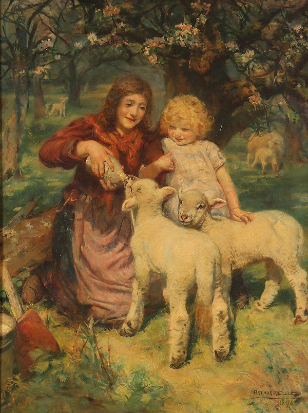 IMPORTANT ARTHUR JOHN ELSLEY OIL PAINTING, 1895 - Nov 13, 2012 ...