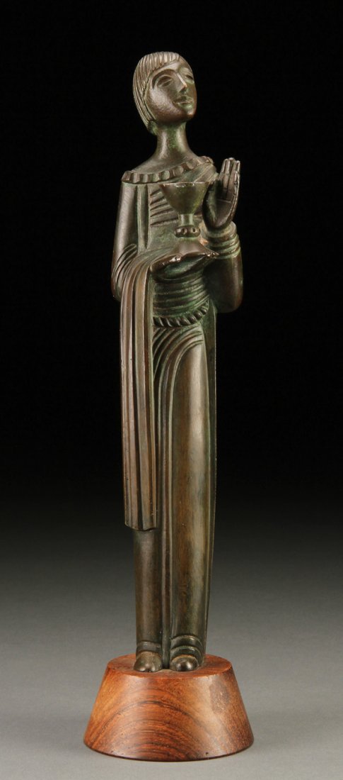 JEAN LAMBERT-RUCKI ST. JOHN BRONZE