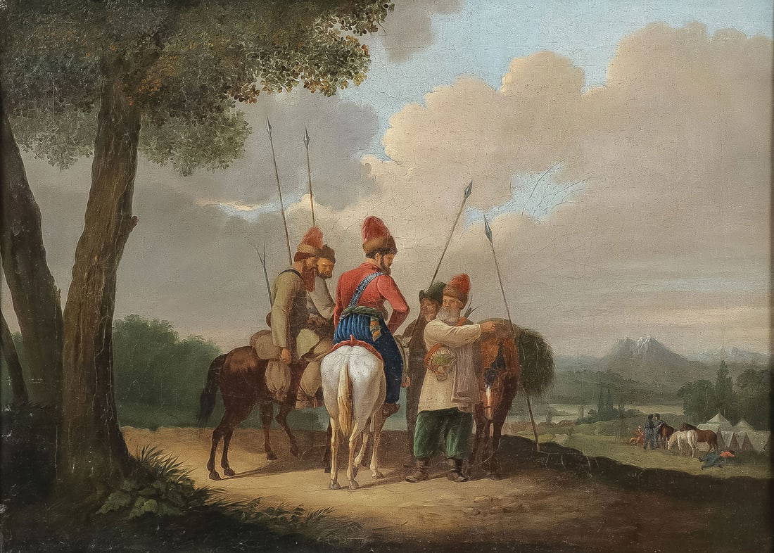 Alexander Orlovsky Original Painting Auction