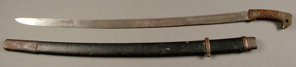 RUSSIAN SOVIET WWII SHASHKA SWORD, 1945