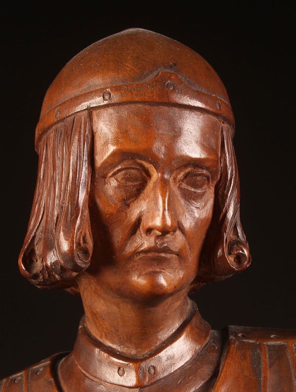 AN EXCEPTIONAL CARVED WOOD KNIGHT, GUSTAV JEKEL - Jun 03, 2014 ...