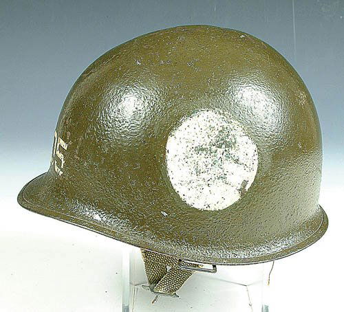 898 An Original Us Wwii 101st Airborne Helmet