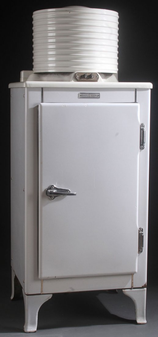 Vintage G.e. Monitor Top Refrigerator Circa 1934