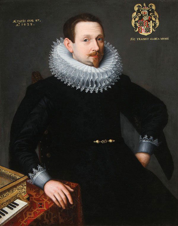 EXCEPTIONAL DUTCH OLD MASTER, DATED 1628