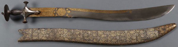 A MASSIVE AND EXCEPTIONAL MUGHAL TEGHA SWORD