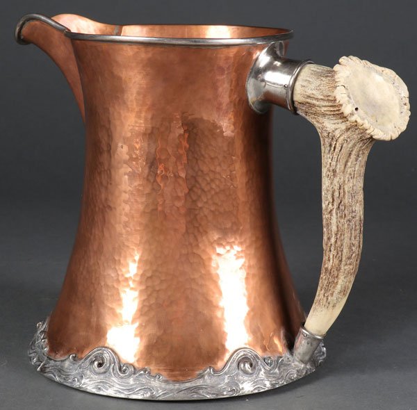 AMERICAN HAMMERED COPPER, SILVER & STAG TANKARD SET - Nov 30, 2016 ...