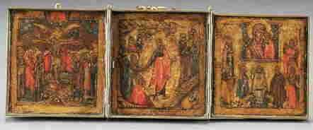 FABULOUS RUSSIAN ICON TRIPTYCH, SIGNED, CIRCA 1912 - Nov 13, 2012 ...