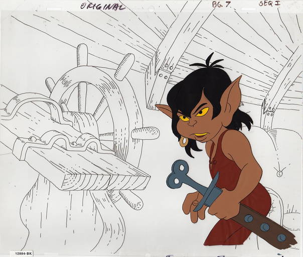 Production Cel of Weehawk from Wizards - Nov 09, 2013 | Blacksparrow ...
