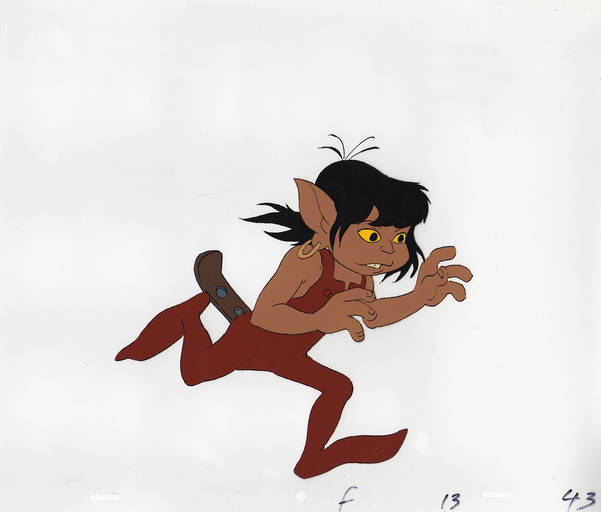 Original Production Cel of Weehawk from Wizards - Nov 09, 2013 ...