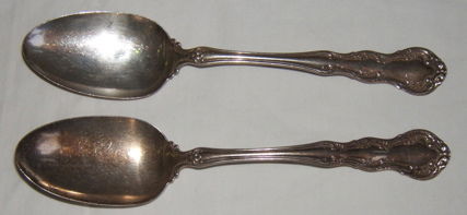 Antique Sterling Silver Serving Spoons