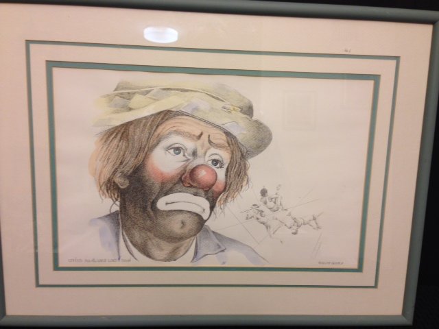 Listed Artist Robert Gentry Signed & #'d Etching