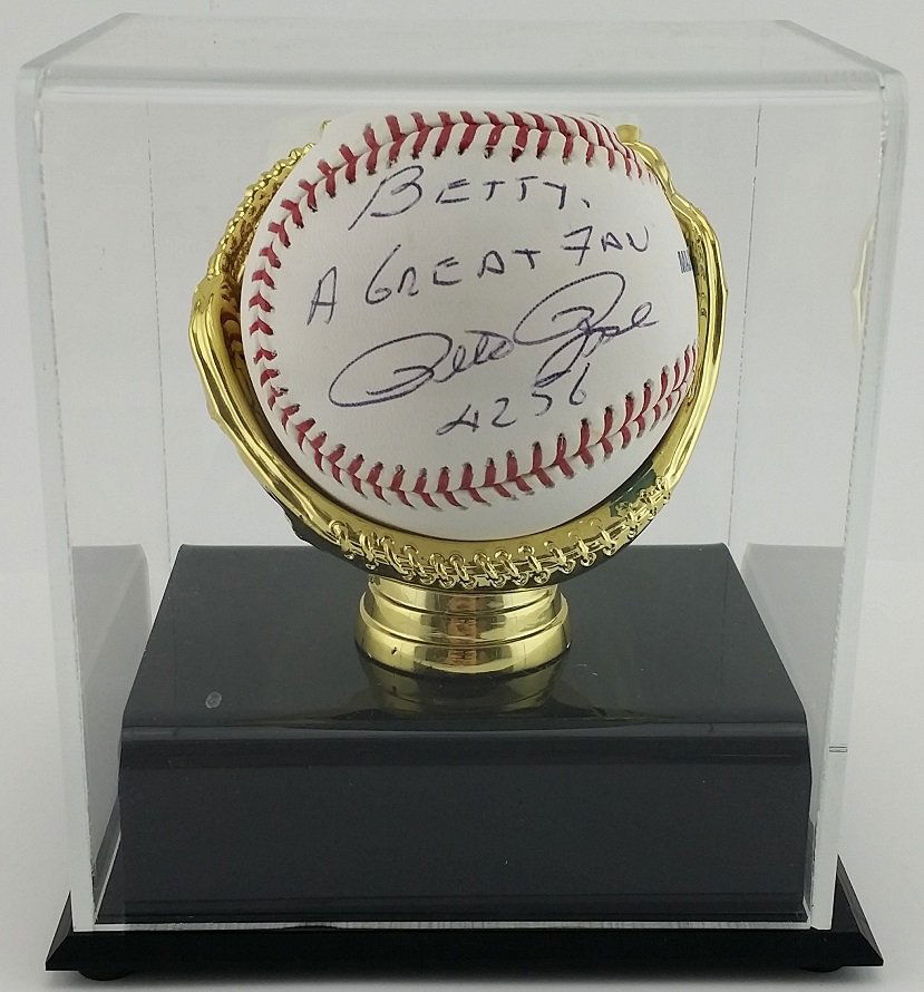 Authentic Pete Rose Autographed Baseball