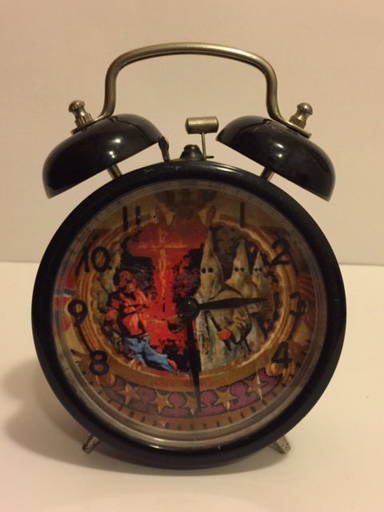 Rare Kkk Ku Klux Klan Travel Alarm Clock