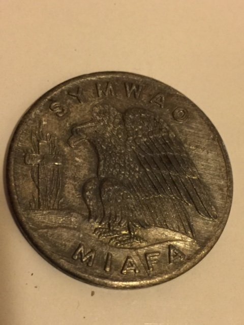 1910 1940/kkk Ku Klux Klan Symwao Miafa Token