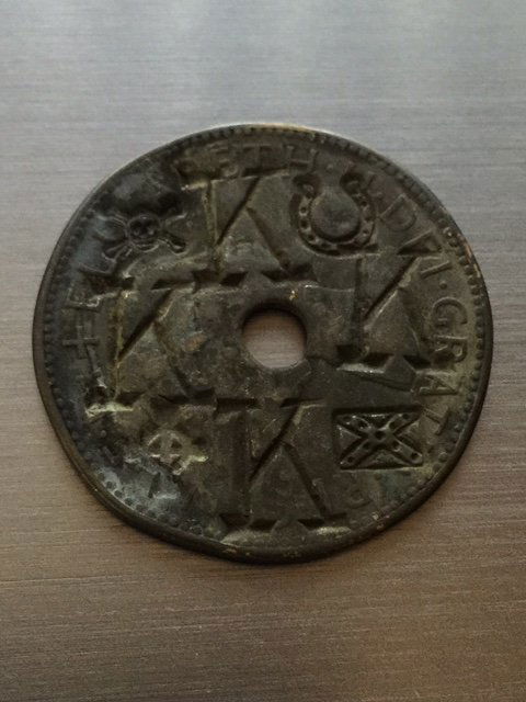 Very Old Kkk Ku Klux Klan Relic Token/coin