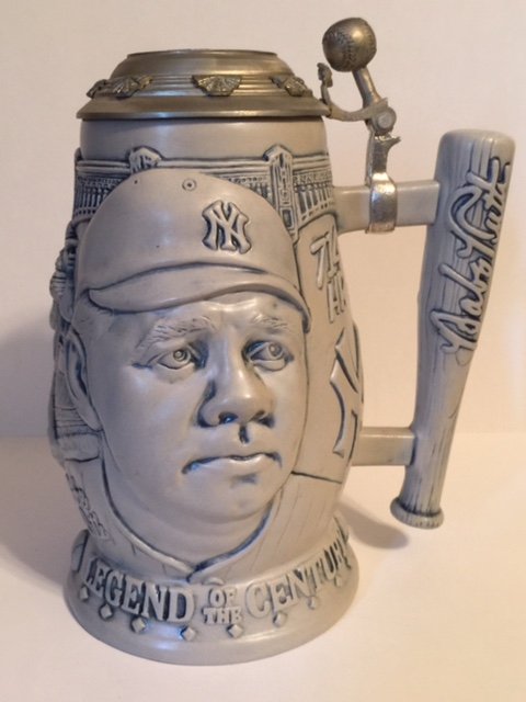Rare "legends Of The Century" Babe Ruth Beer Stein