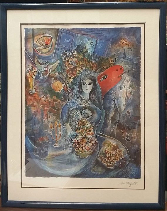 Signed & Numbered Marc Chagall Lithograph