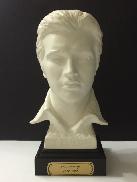 RARE 1977 GOEBEL W. GERANY Bust of ELVIS PRESLEY - Nov 04, 2015 | Omega ...