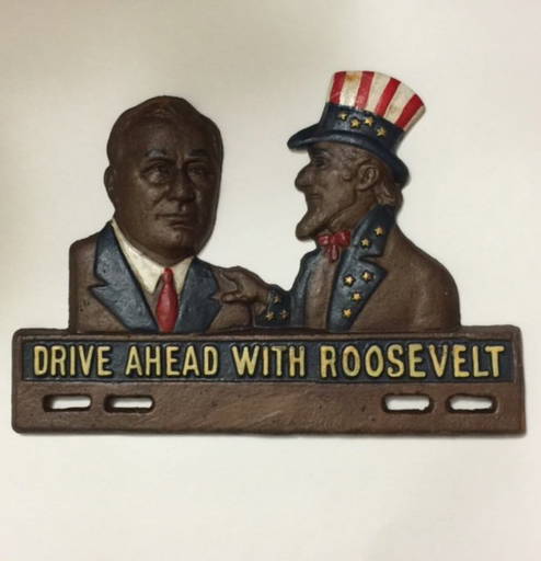 Cast Iron F.d.r & Uncle Sam Campaign License