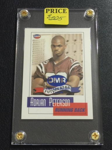 Rare 1 Of 250 Adrian Peterson Rookie Football Card