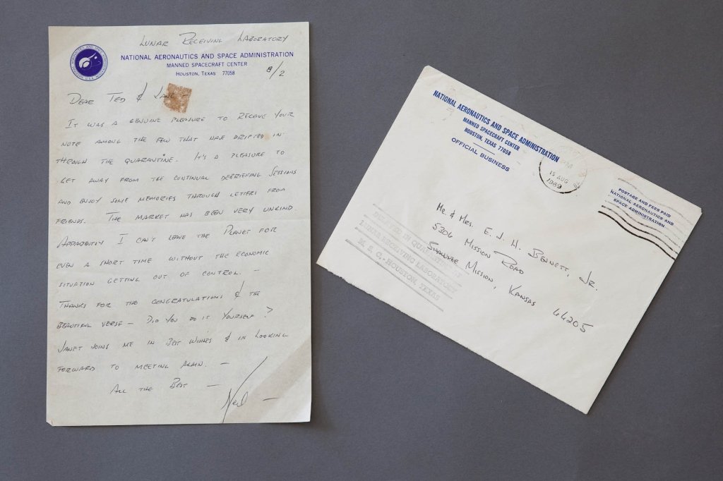 Neil Armstrong, NASA, Handwritten Letter