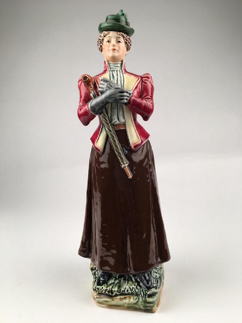 Antique B & L Gesetzl Gesch Geman majolica porcelain