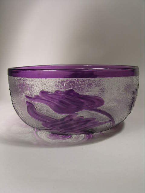 1638: WEBB ART NOUVEAU BOWL.